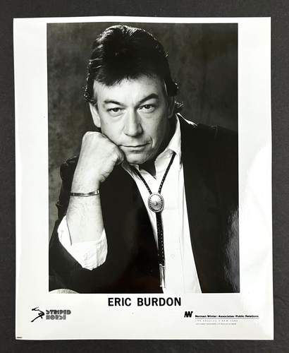 2000s Eric Burdon & The Animals UK Band Frontman Singer Vintage Promo ...