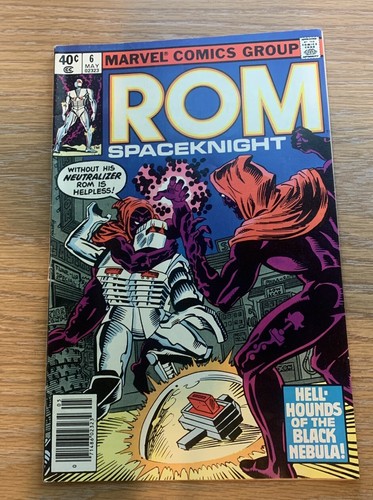 ROM SPACEKNIGHT #6 (1980) Starshine & Hell Hounds of Black Nebula 40 ...