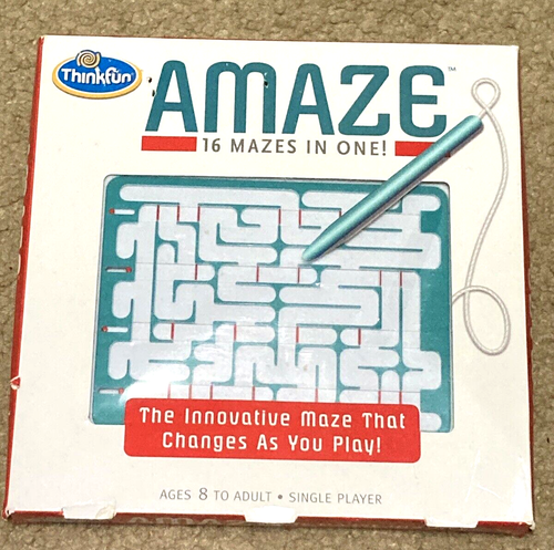 New in box Think Fun AMAZE 16 mazes in one | eBay