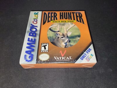 Deer Hunter: Interactive Hunting Experience Nintendo Game Boy Color NEW ...