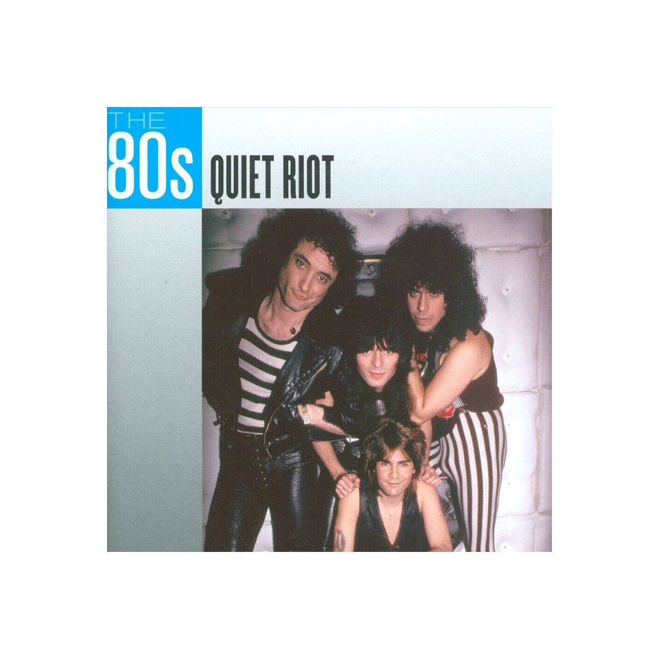 The 80s: Quiet Riot by Quiet Riot (CD, 2013, Sony) Disc and insert look ...