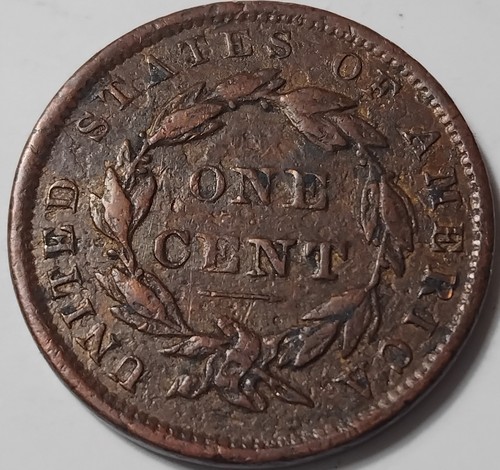 1837 1 Cent Usa Indian liberty barber scarce date stars and stripes ...