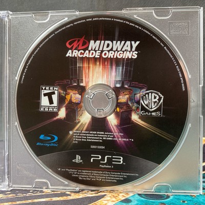 Midway Arcade Origins Playstation 3 PS3 DISC ONLY Tested Loose | eBay