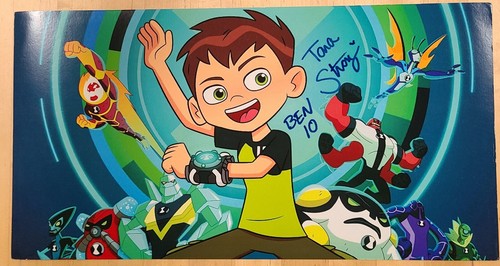BEN 10 Tara Strong SIGNED Autographed 9x17 Color Photo | eBay