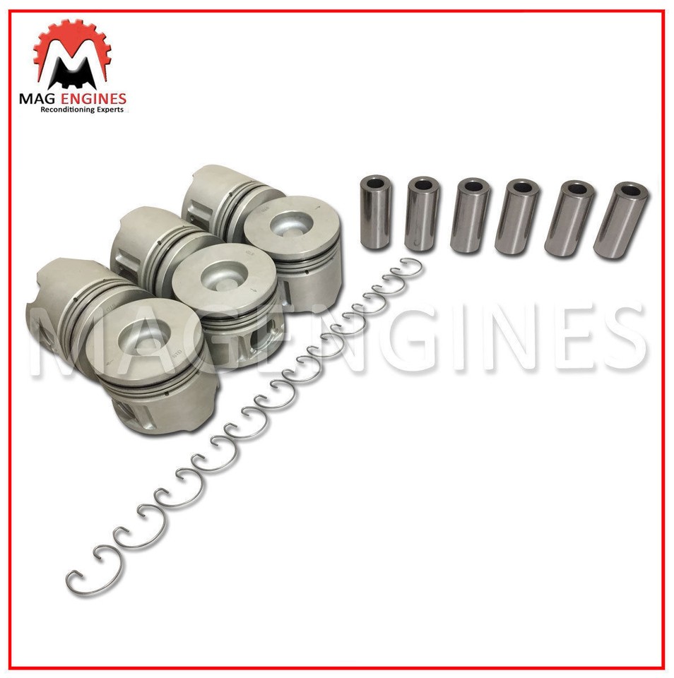 PISTON & RING SET TOYOTA 1HD-FT 24V FOR COASTER LAND CRUISER 4.2 LTR 95 ...