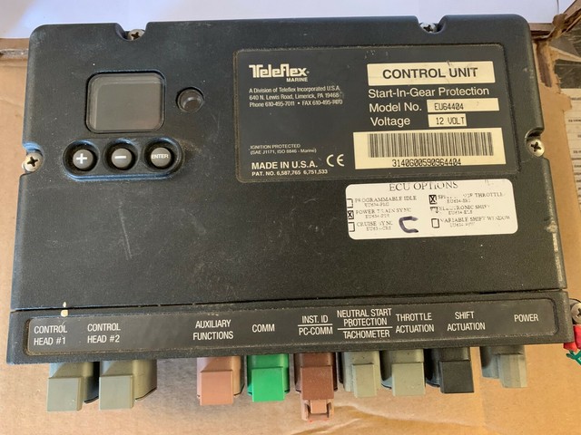 Teleflex Marine I6000 Electronic Control ECU EU64404 for sale online | eBay