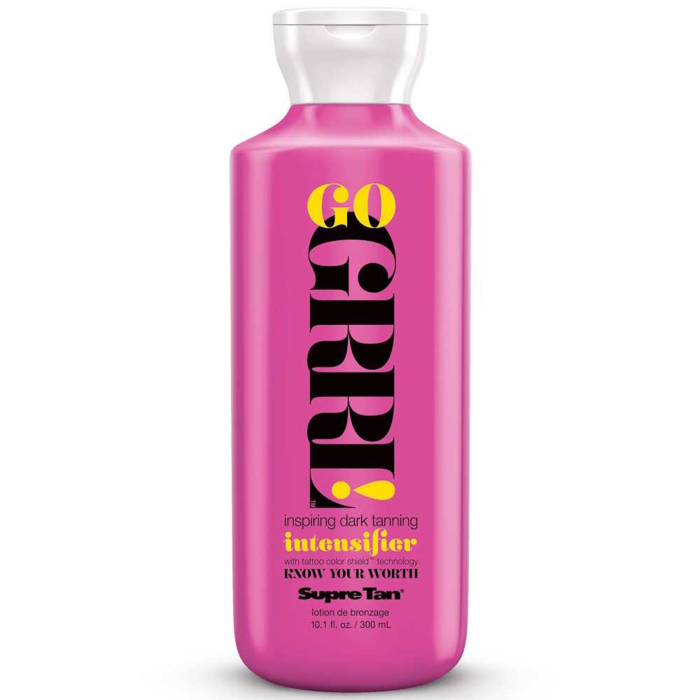 Supre Tan Go GRRL Dark Tanning Intensifier Accelerator sunbed lotion ...