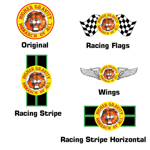 Gilmore 'D' Gasoline Vinyl Decal Sticker 4 Designs Motor Oil Gas Globes ...