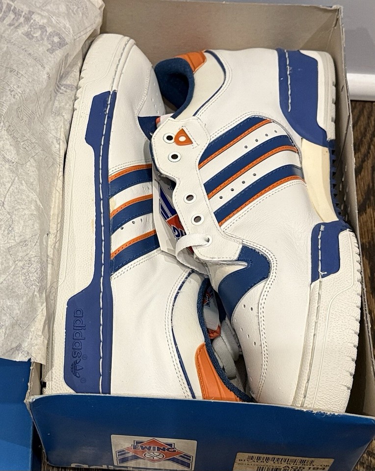 Vintage 1986 Adidas Rivalry Patrick Ewing Sneakers France Unworn In Box ...