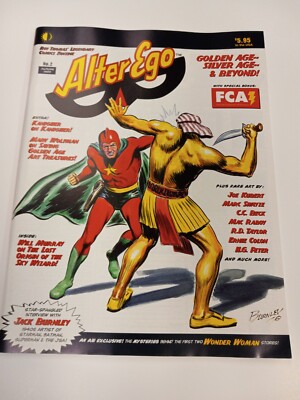 Alter Ego Magazine Vintage Comic Art ( The Atom ) # 3 Autumn 2000 | eBay