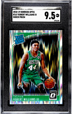 2018 Donruss Optic #167 Robert Williams Rookie SHOCK PRIZM SGC 9.5 ...
