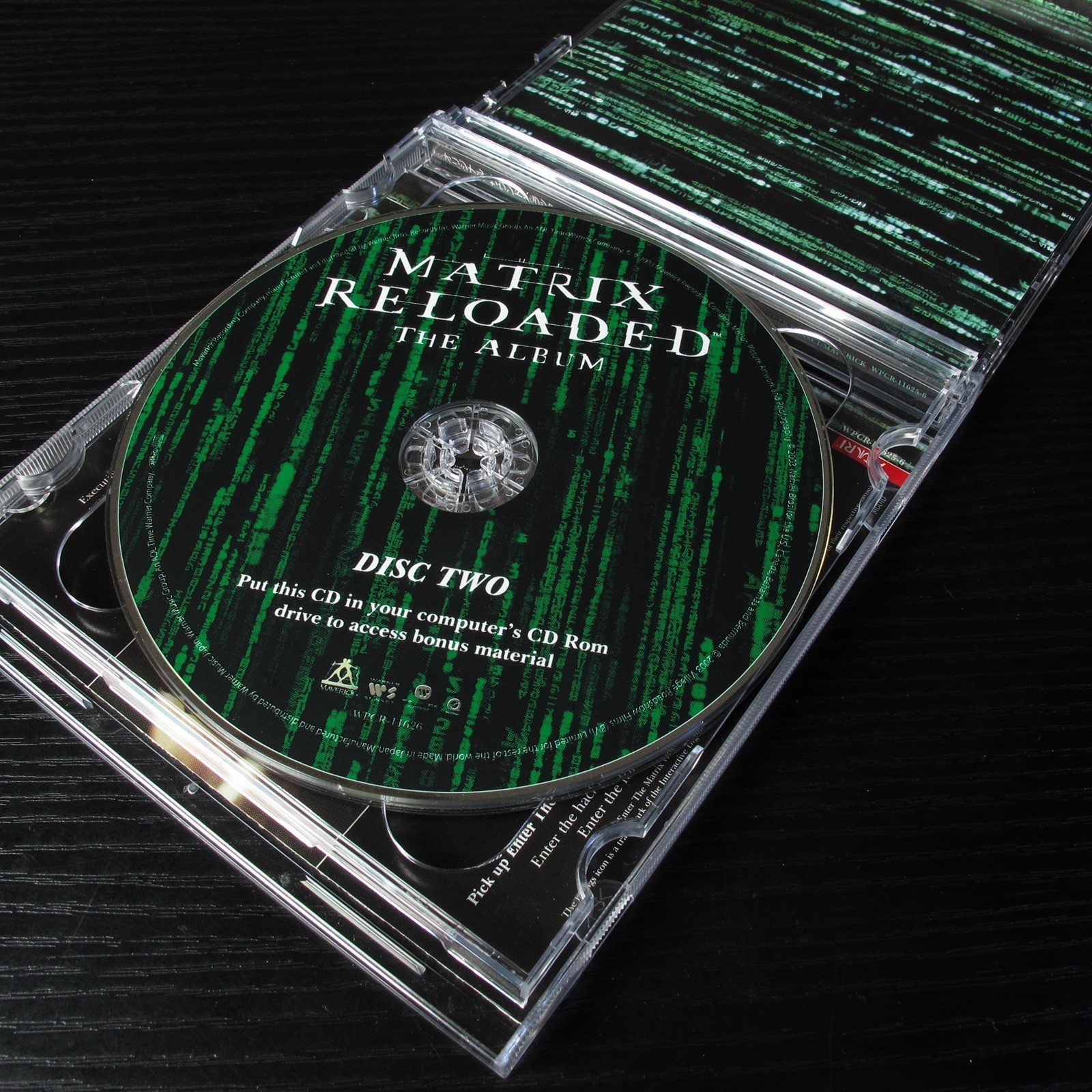 The Matrix Reloaded OST Japan Enhanced 2cd With OBI and Sticker Don ...