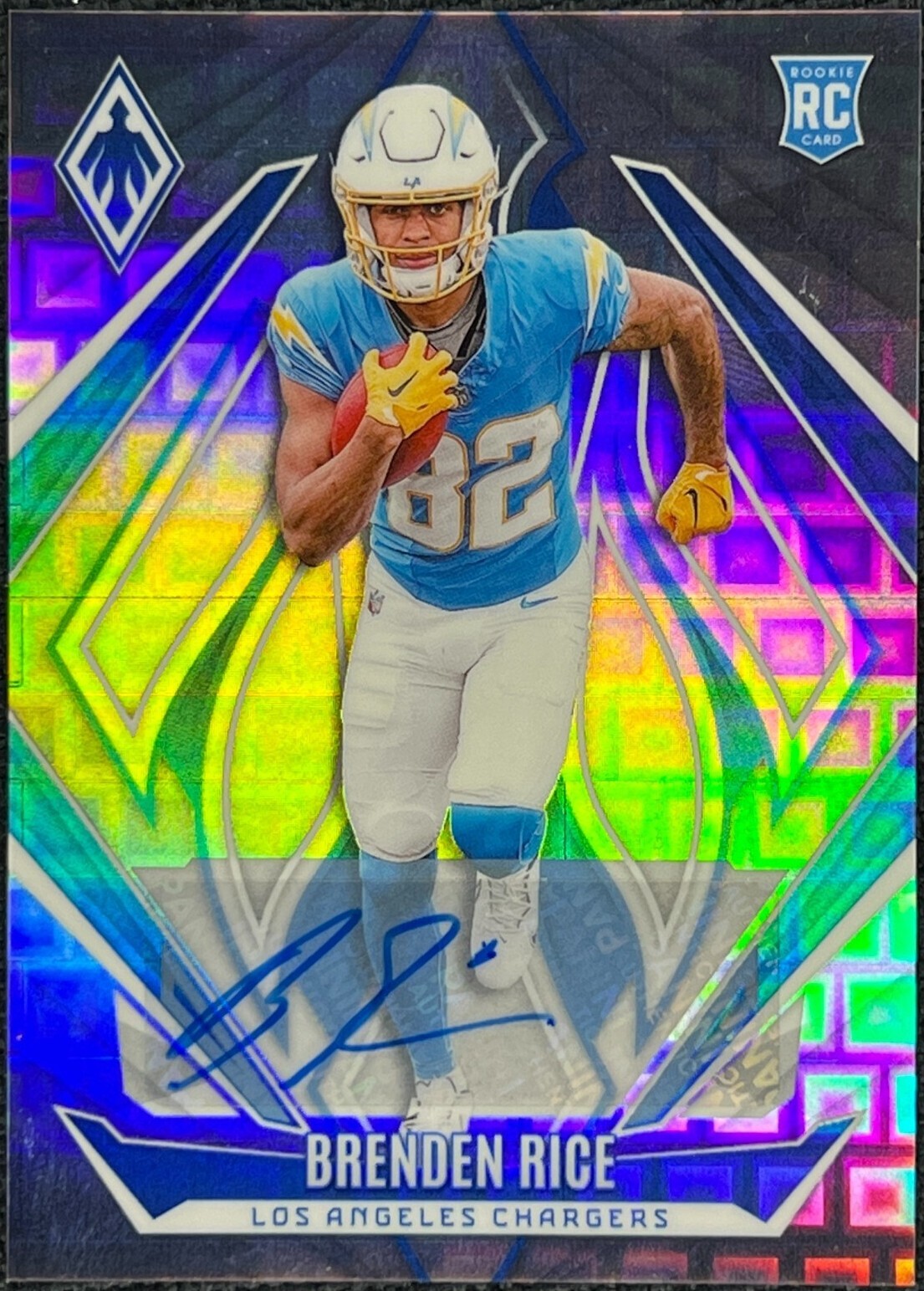 2024 Panini Phoenix - Rookies Brenden Rice #163 Pandora Autographs (AU ...