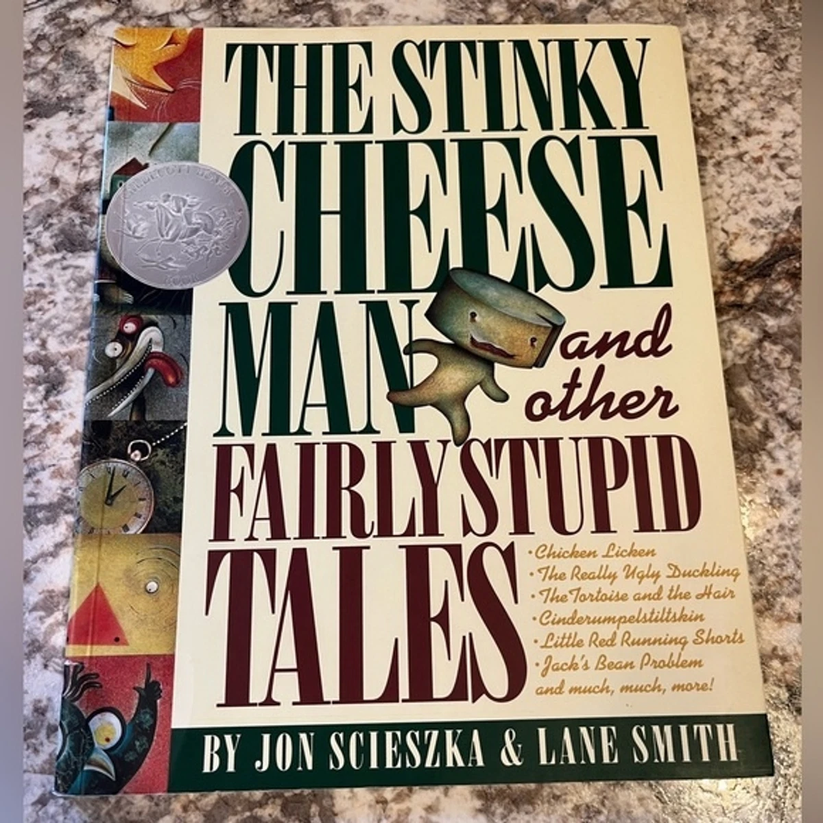 Stinky Cheese Man Book Cover