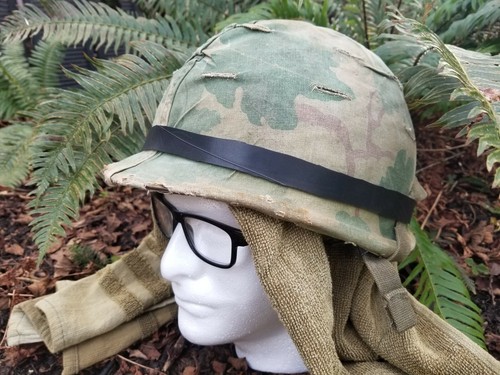 2 X Vietnam War Rubber Inner Tube M1 Helmet Band You Get 2! USMC USGI ...