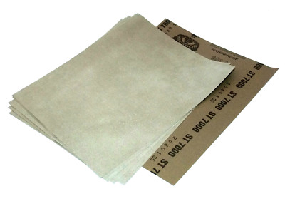 7000 Grit Wet-or-Dry Polishing Paper Made In Germany 6 Sheets 9"x11" | eBay