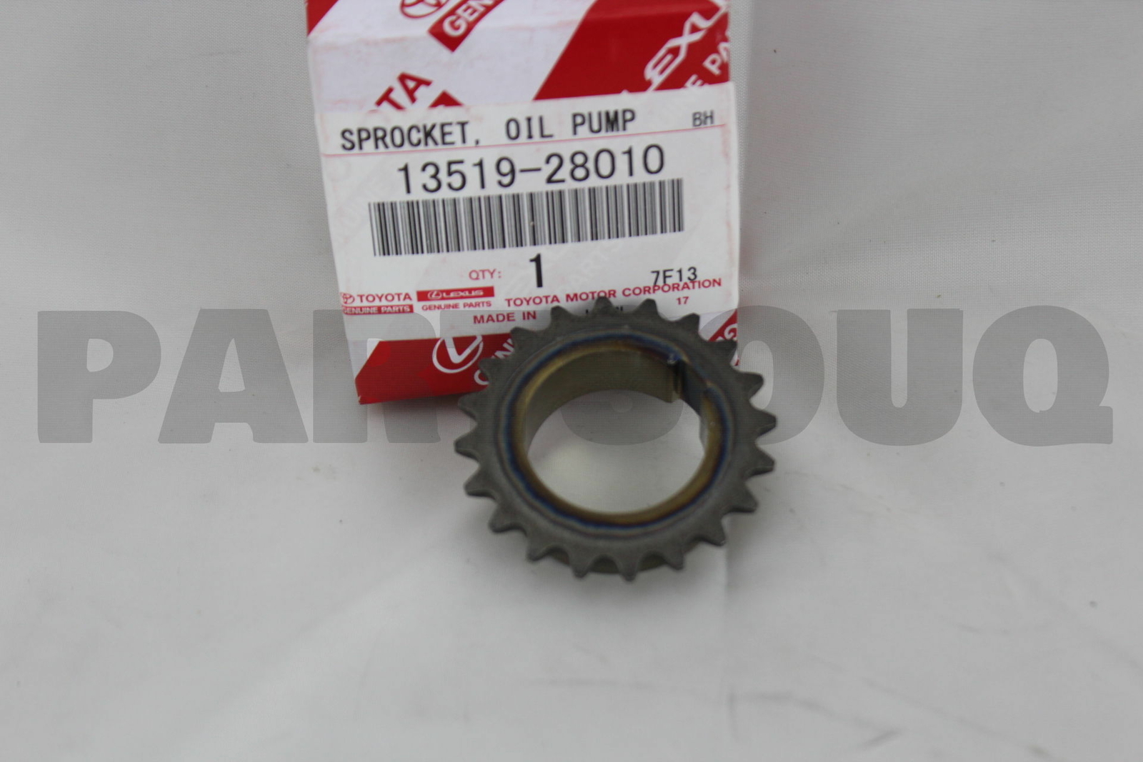 1351928010 Genuine Toyota GEAR, OIL PUMP DRIVE 13519-28010 | eBay