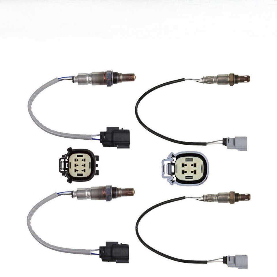 4pcs Upstream+Downstream Oxygen O2 Sensor For Ford Explorer Flex Taurus ...