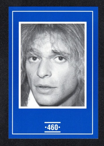 David Lee Roth Singer 1991 Face To Face Game Famous Celebrity Card | eBay