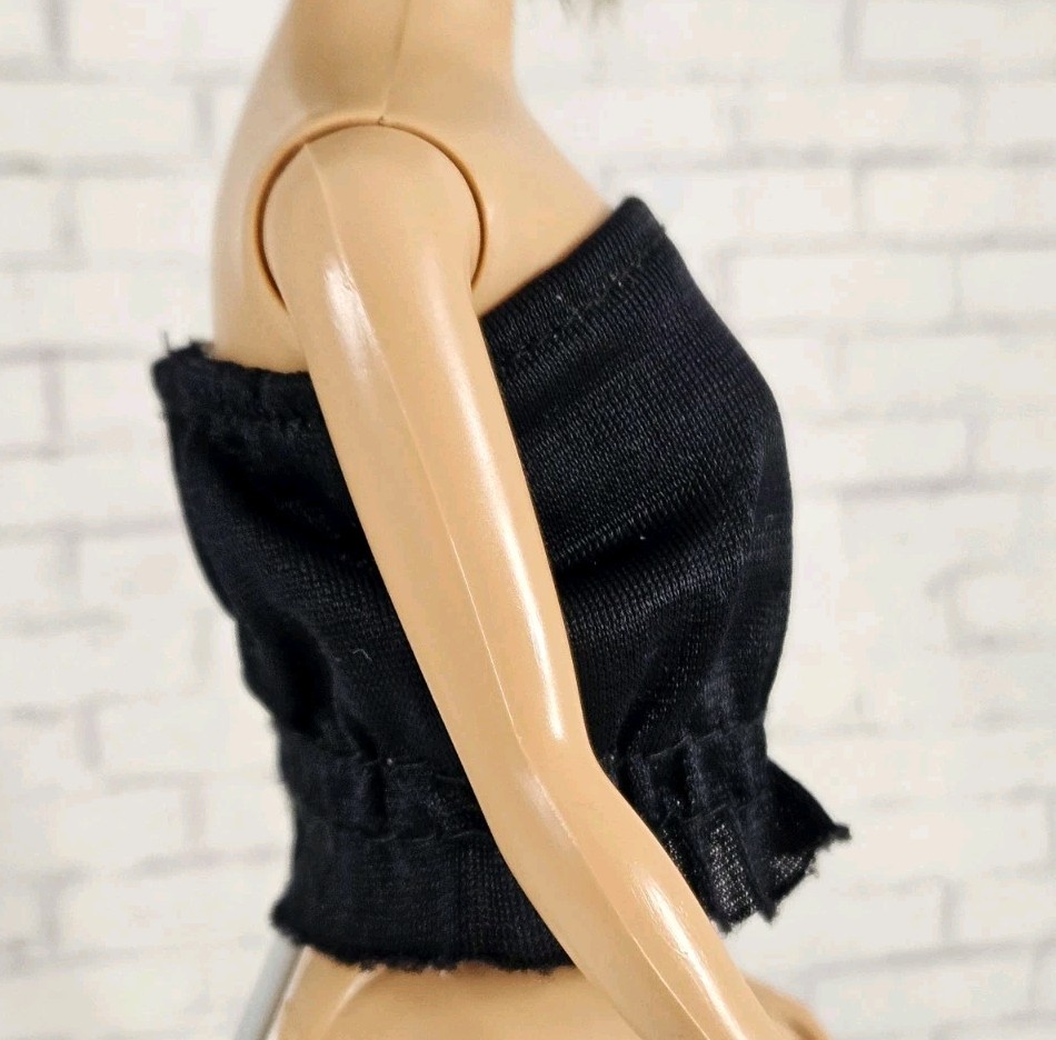 HTF Vintage Barbie Fashion Favorites 3447 Black Top. 1979 Kmart ...