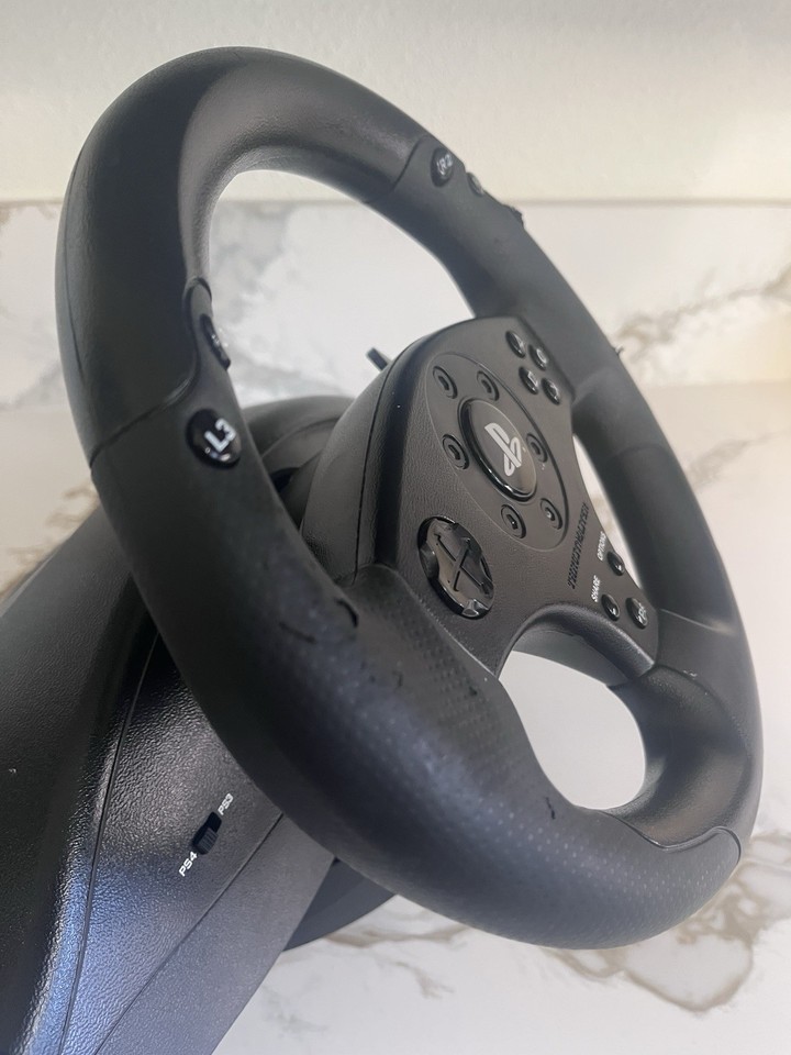 Thrustmaster T80 Playstation PS3 PS4 Racing Steering Wheel Pedals ...