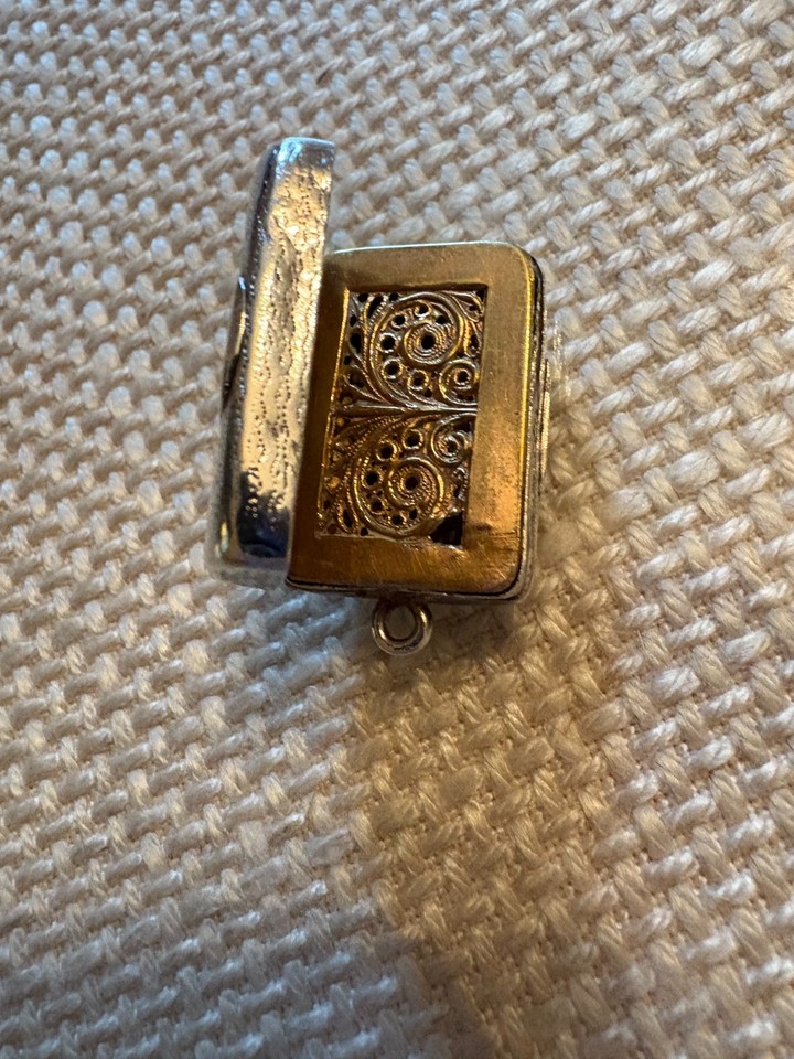 ANTIQUE VICTORIAN STERLING SILVER VINAIGRETTE BOX- NO INITIALS | eBay