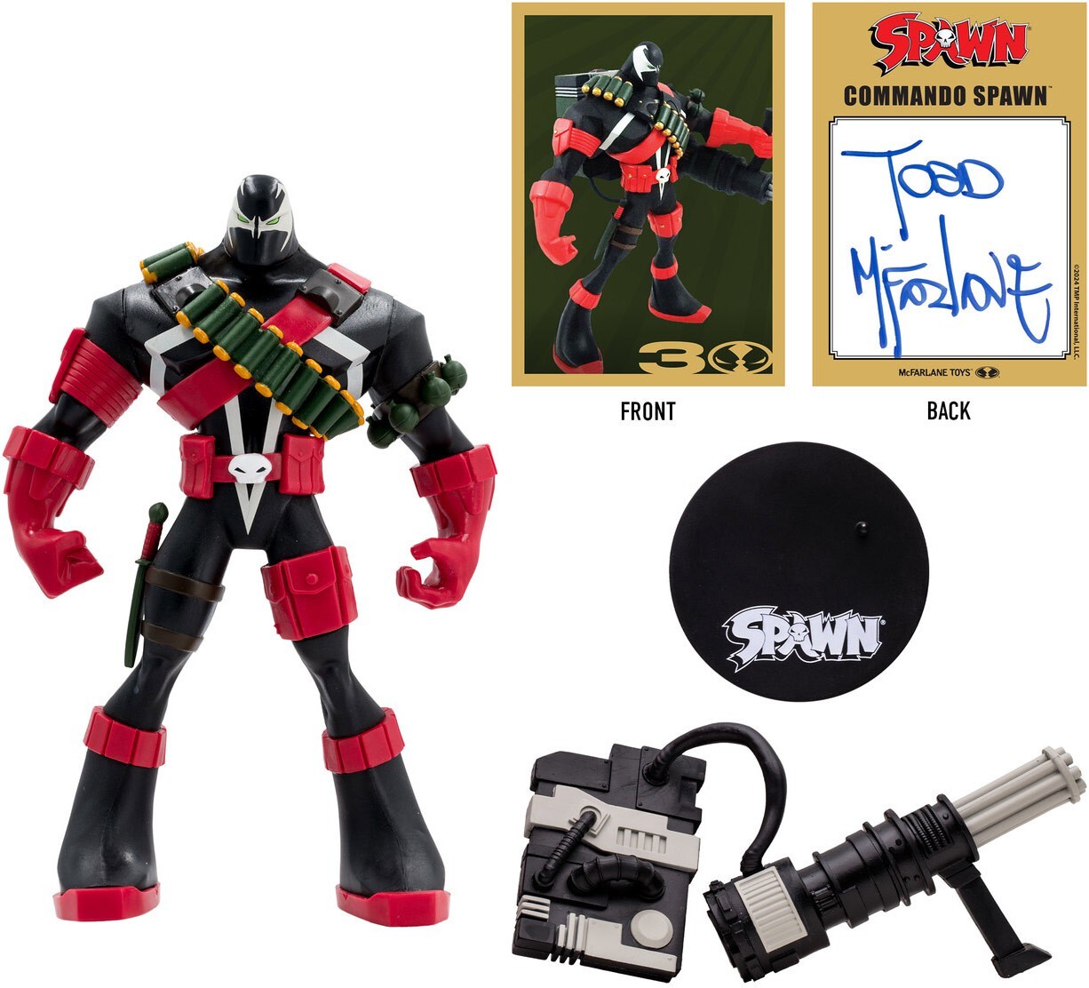 30th Anniversary Autograph Series Commando Spawn Action Figure | eBay