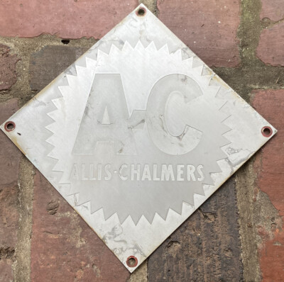 Vintage Original Allis Chambers Metal Sign 12in. | eBay