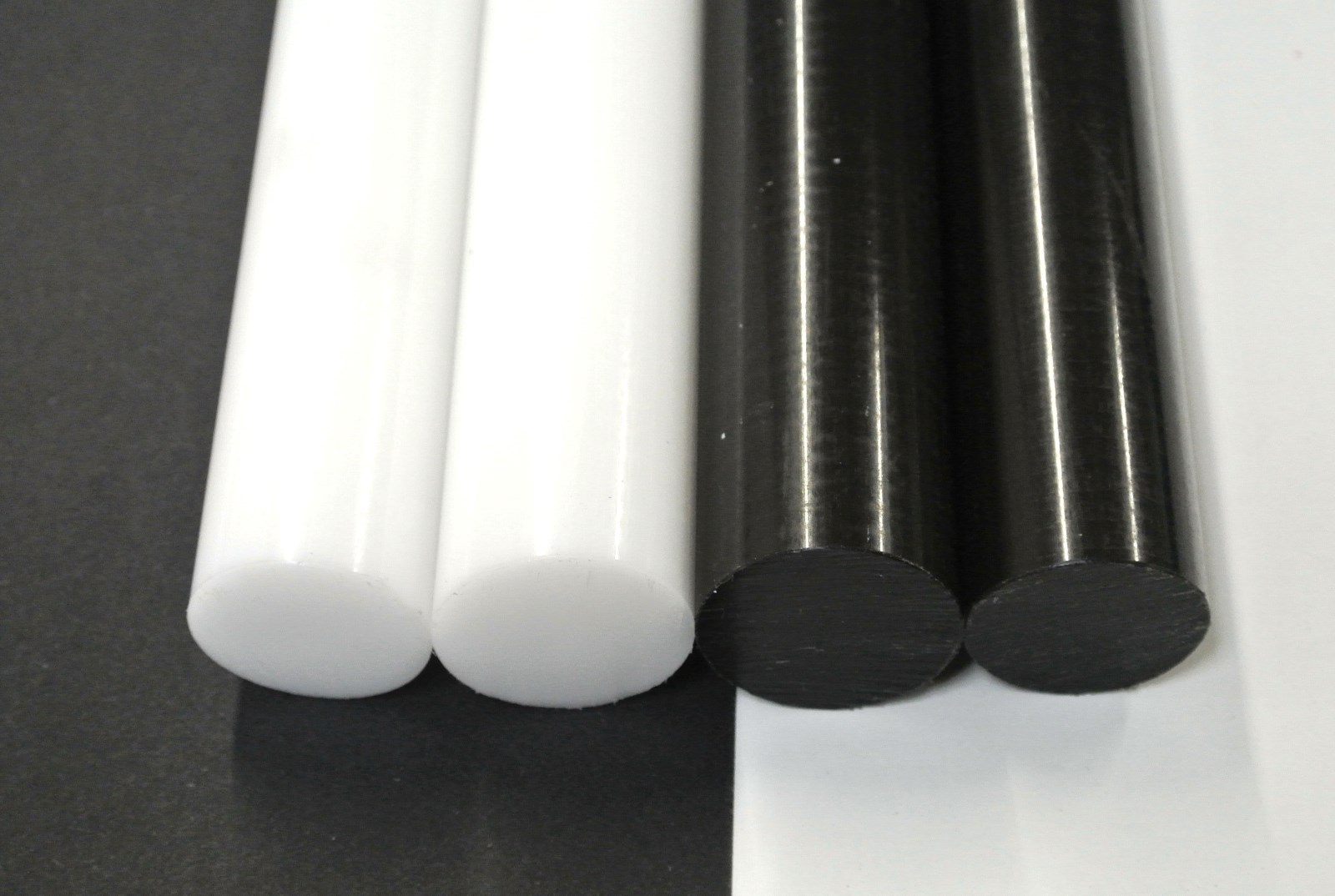 Acetal Rod Black White Blue Engineering Plastic Round Bar Billet Spacer ...