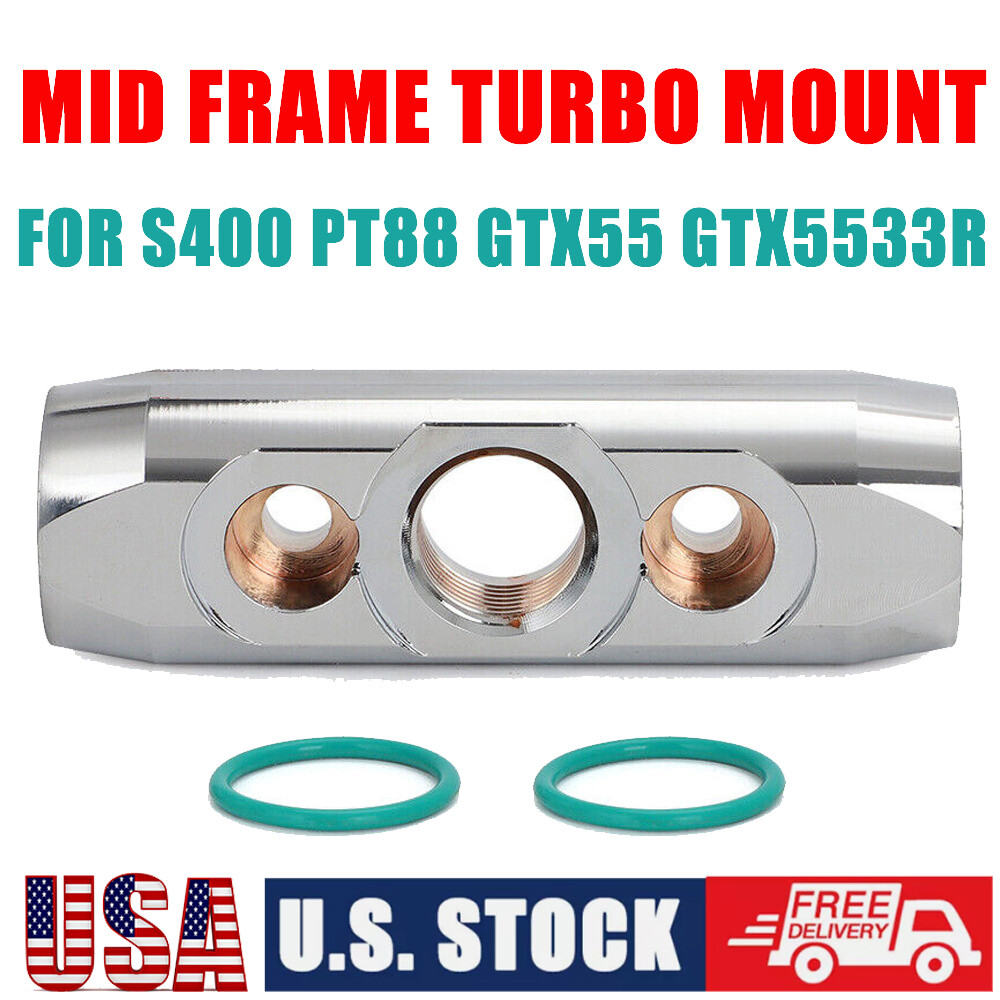 Mid Frame Turbo Mount For GM Truck S400 PT88 GTX55 GTX5533R GTX5518R ...