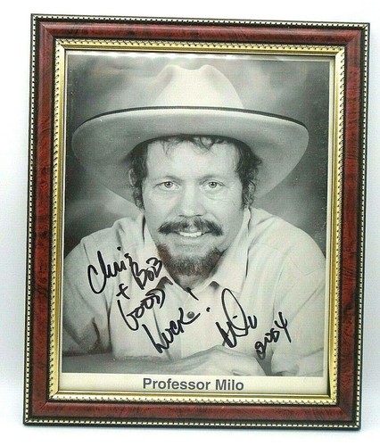 Professor Milo Signed James Lee Reeves 8X10 Photo Milo Tremley Musical ...