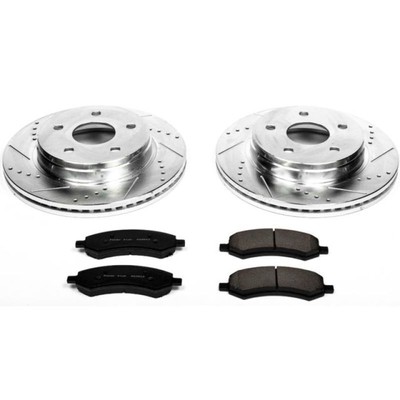 Power Stop Aspen Front Z23 Evolution Sport Brake Kit FOR 07-09 Chrysler ...