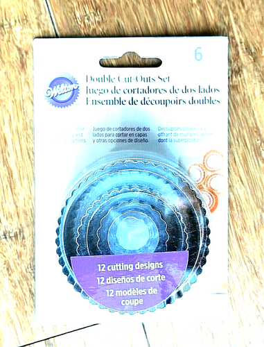 WILTON - DOUBLE CUT-OUTS SET FOR LAYERING AND OTHER DESIGN OPTIONS ...