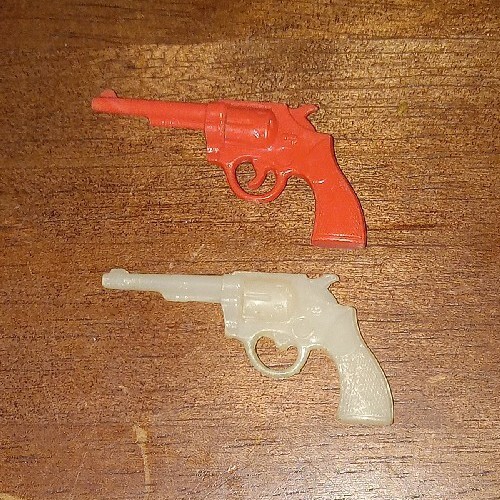 Cracker Jack Gumball Machine Toy Prizes Pistol Gun Revolver VINTAGE Lot ...