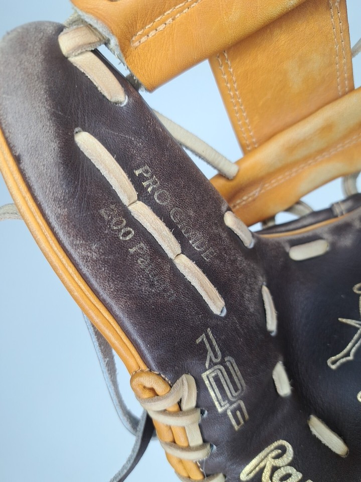 Rawlings HOH 11.75" RHT Baseball Glove Mitt PROR205W-2CH Pro Grade Wing ...