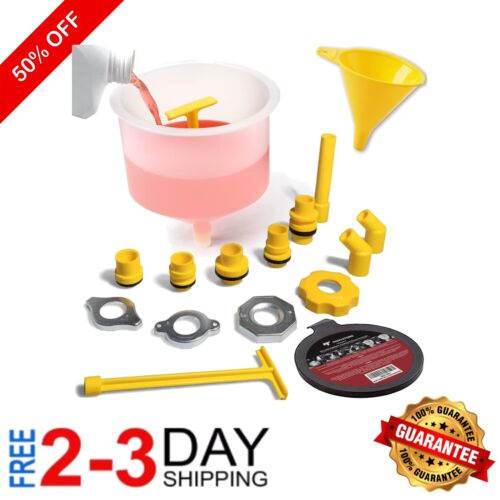 Complete Spill-Free Coolant Filling Kit - Perfect for DIY Car ...