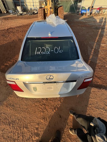 2007-2012 LEXUS LS460 REAR HATCH DECKLID TRUNK LID ASSEMBLY OEM SILVER ...