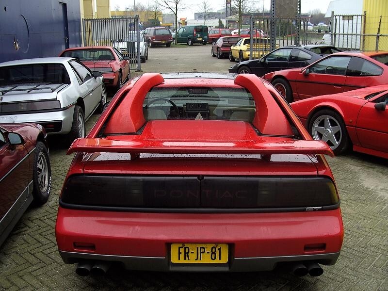 84 85 86 87 88 Pontiac Fiero SHOWCARS Scoops Over the Roof Fiberglass ...