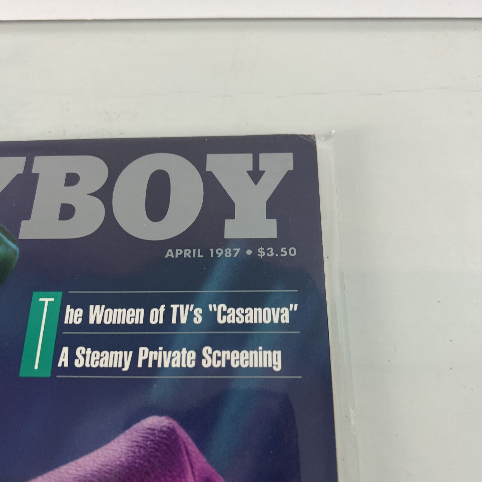 PLAYBOY APRIL 1987 Anna Clark Ava Fabian Louis Rukeyser RaeDawnChong Casanova RC | eBay