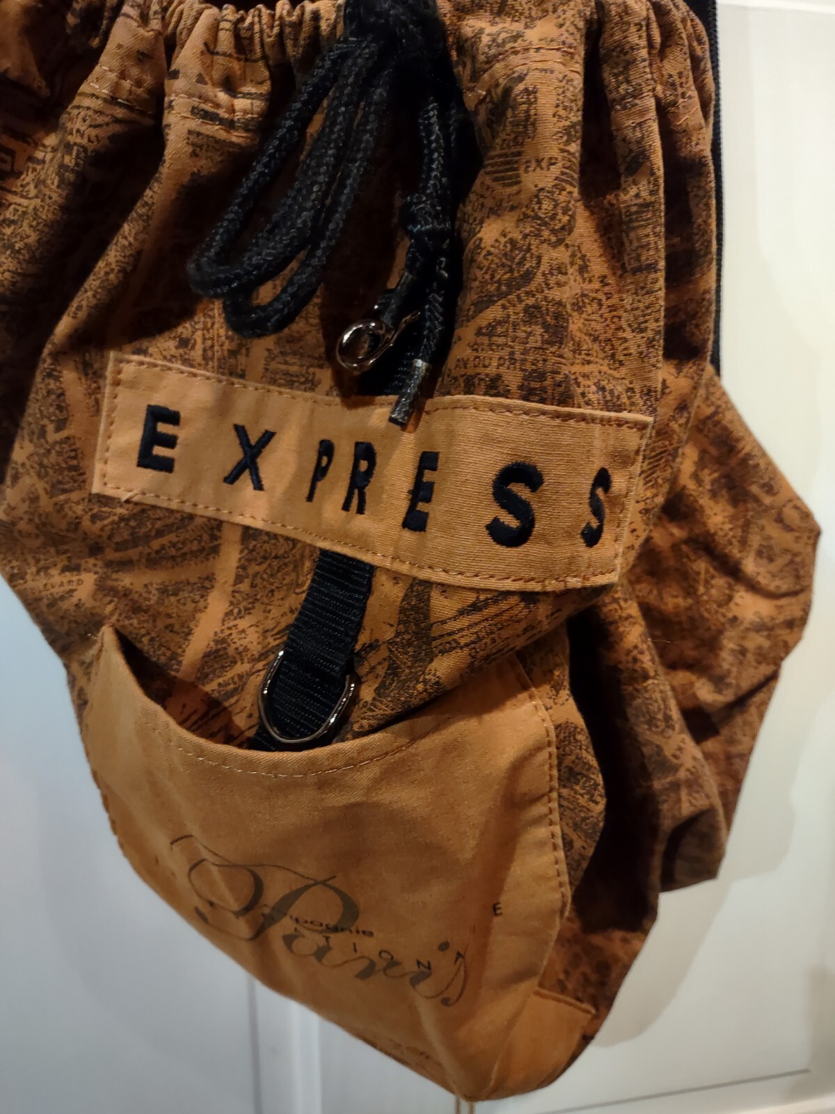Vintage EXPRESS Y2K SHOULDER SLING BAG CINNAMON Canva… - Gem