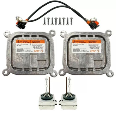 2005-2013 Chevy Corvette Headlight Assembly Xenon Ballast HID D1S Bulb ...