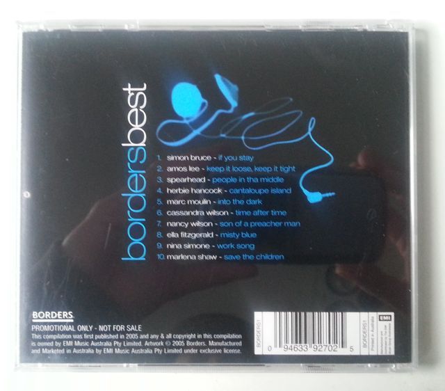 VARIOUS ARTISTS 'Borders Best' CD album 2005 2000s jazz compilation | eBay