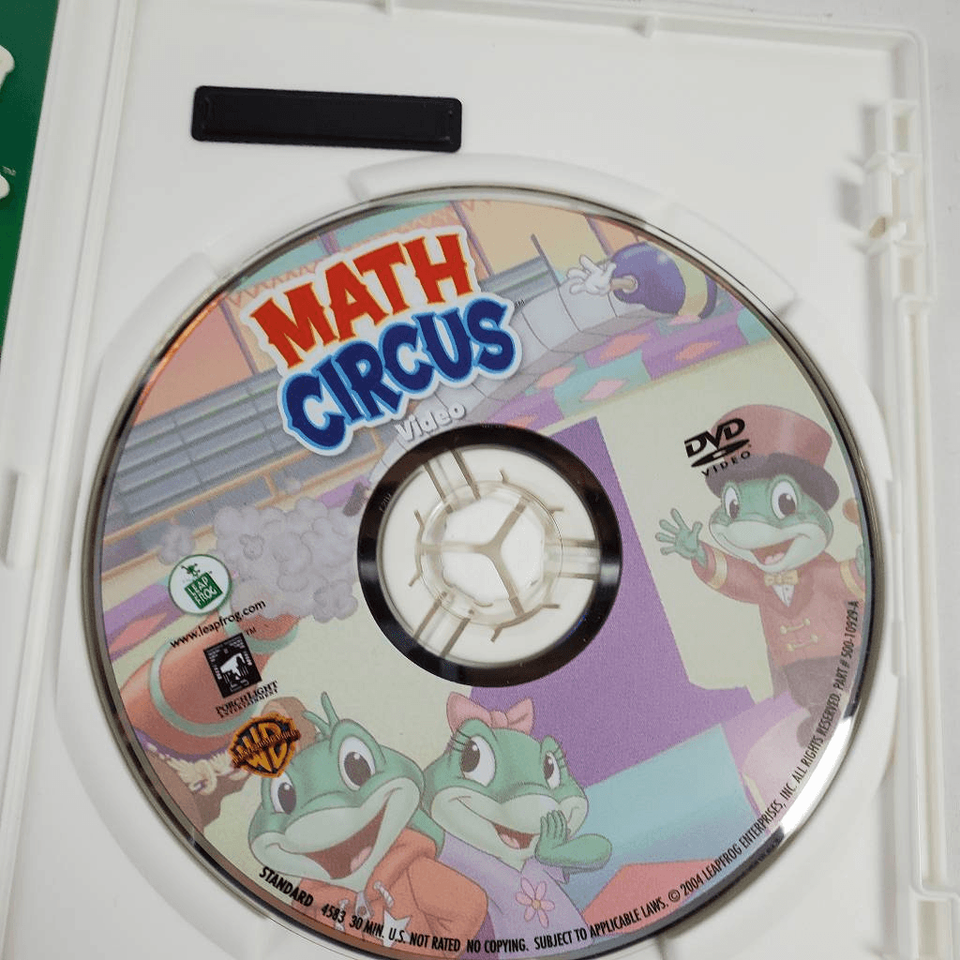 LeapFrog Math Circus DVD | eBay
