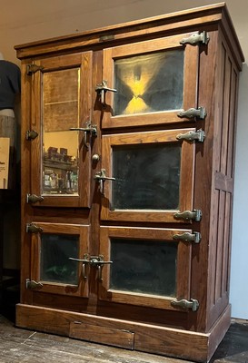 Antique Oak McCray Ice box. Early 1900 | eBay