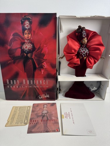 Ruby Radiance Jewel Essence Collection Bob Mackie Barbie Doll 1996 Mattel #15520 | eBay