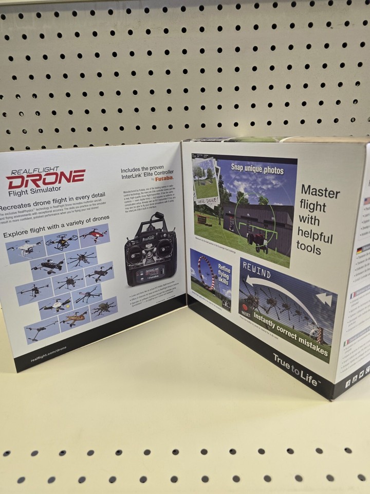 RealFlight Drone R/C Flight Simulator - Software and Futaba InterLink ...