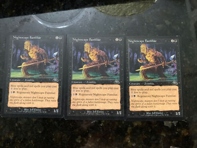 MTG Nightscape Familiar Black Common Creature-Zombie Planeshift #48 (3 ...