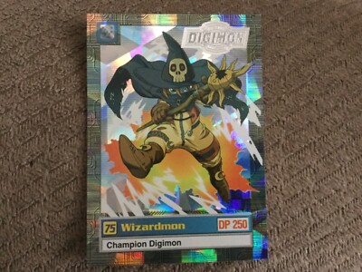 WIZARDMON DIGIMON FOIL CARD 2000 Animated Series 2 #14 of 32 NM- | eBay