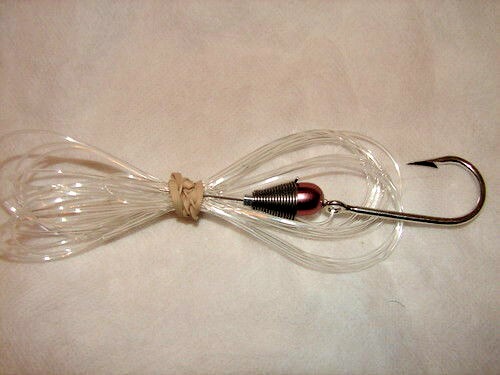 Rigged Ballyhoo Pin Rig Sea Witch Skirt Salt Water Fishing Lure Kit ...