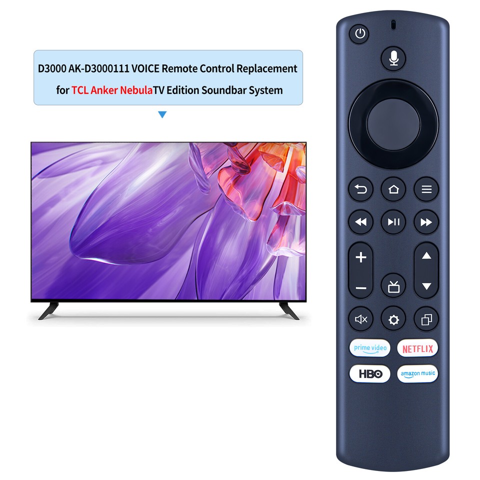 Remote Control For Anker Nebula D3000 AK-D3000111 Fire TV Edition ...